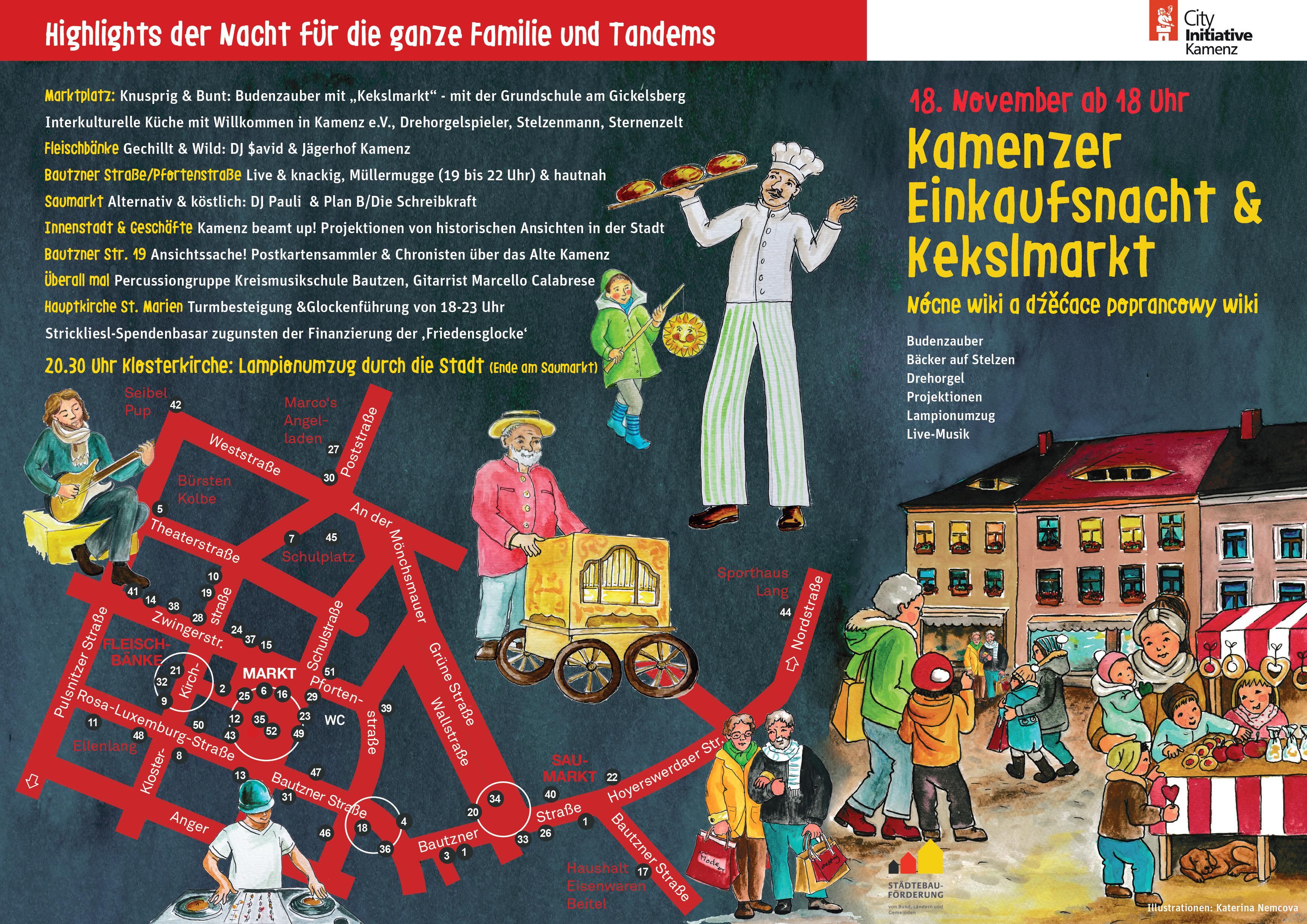 Kamenzer Einkaufsnacht und Kekslmarkt am 18.11.2022 - Willkommen in der ...